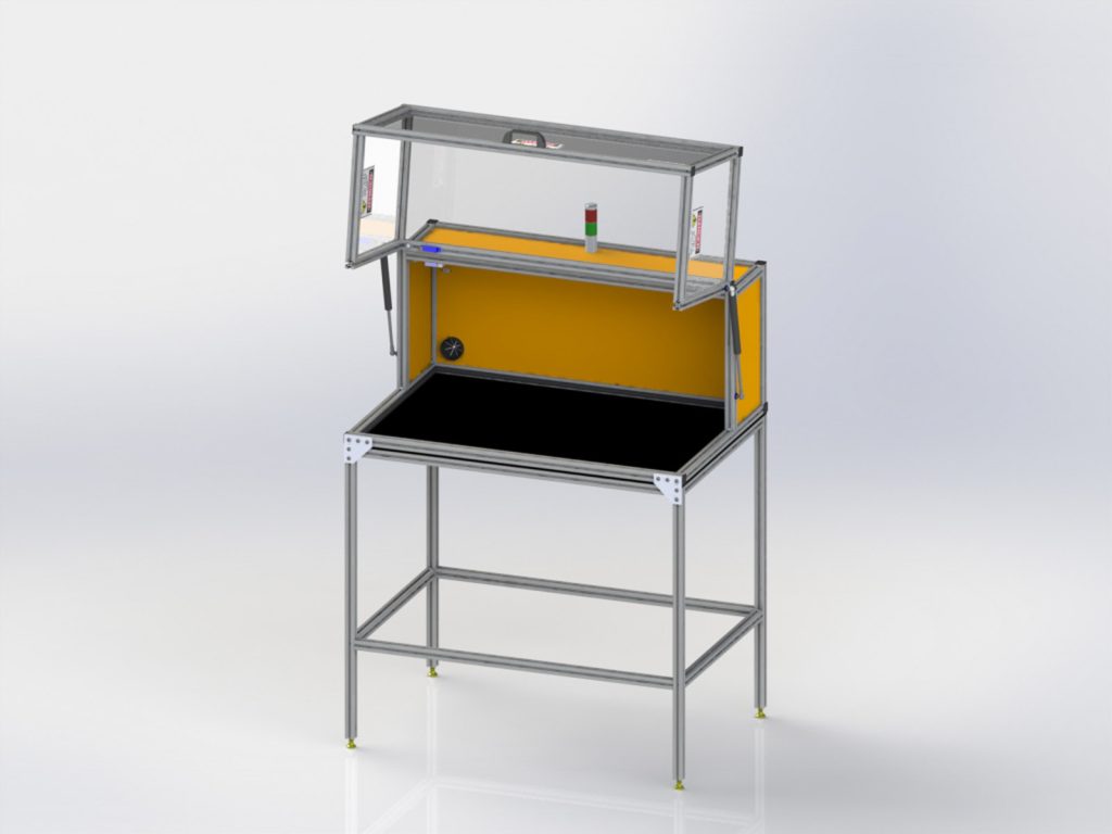 Hipot Safety Enclosure SE-3624-ST | Enhanced Safety | Cortek