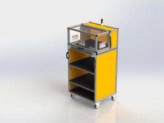 Hipot Electrical Safety Enclosure SE-2420 | High Voltage Testing Enclosure