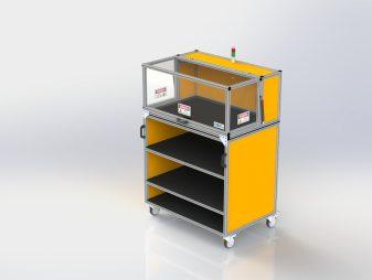 Hipot Electrical Safety Enclosure SE-2420 | High Voltage Testing Enclosure